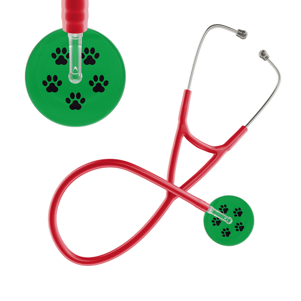 Paw Print Cardiology Stethoscope - New Colors of Puppy & Kitty Paws ...