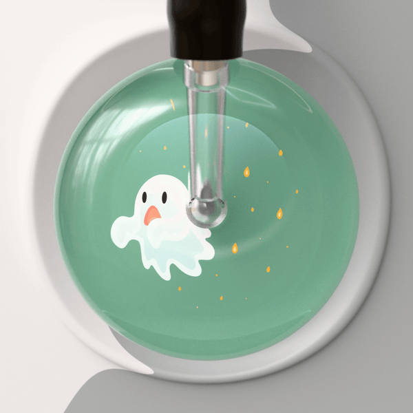 Spooky Ghost - Halloween Stethoscope - Ultrascope