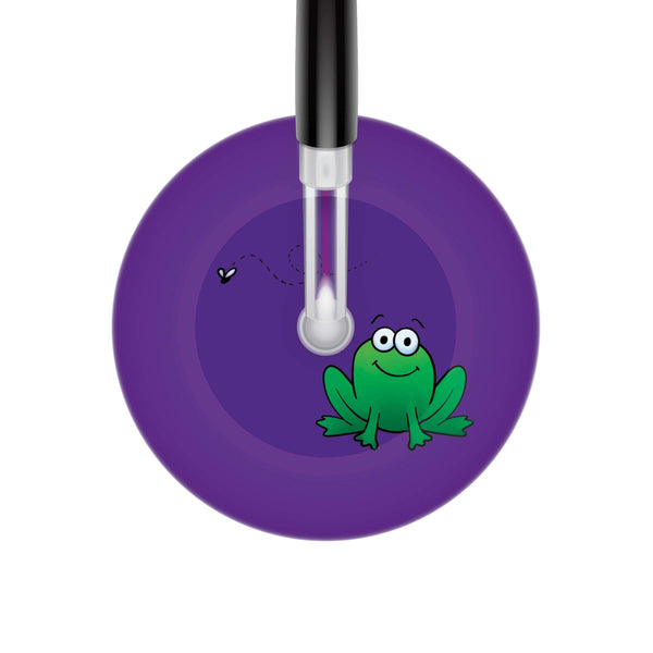 Cartoon Frog - Ultrascope Single Stethoscope - Custom Painted
